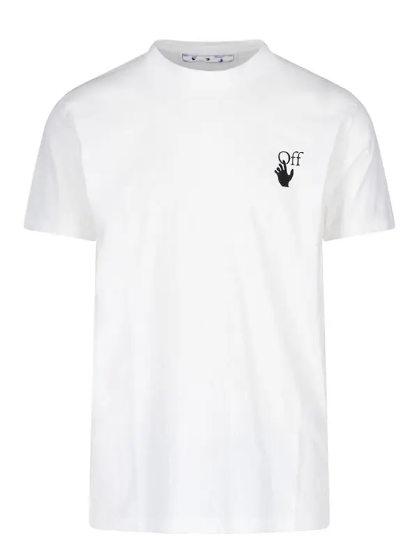 Off-White Off Slim Fit Caravaggio The Lute Player T-shirt - White
