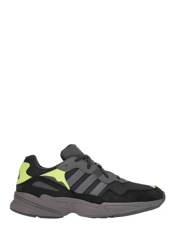 Adidas Yung-96 Sneakers - Carbon/grey/solar Yellow