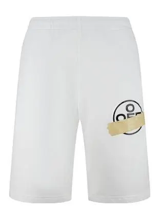 Off-White Tape Arrows Sweatshorts - White/beige