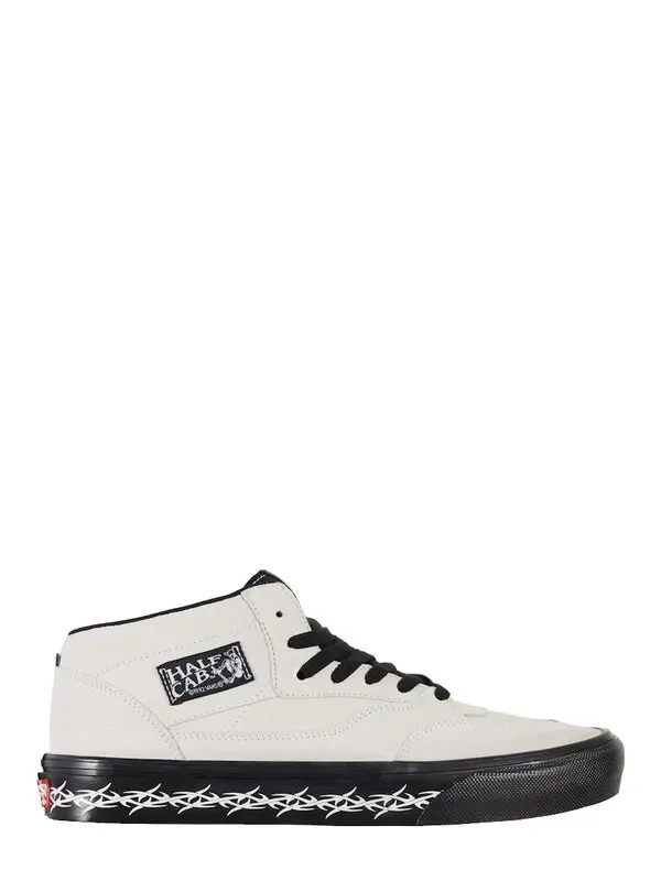 VANS Skate Half Cab Supreme Tribal Barbed Wirein Sneakers - White/black