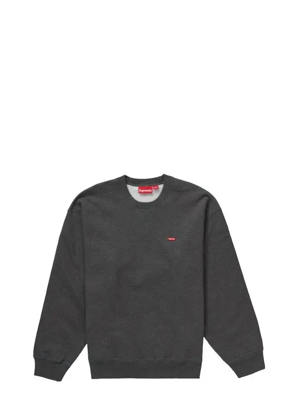Supreme Small Box Crewneck Sweatshirt - Charcoal