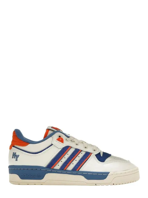 Adidas Rivalry Low 86 New York Sneakers - White Tint/royal Blue/orange