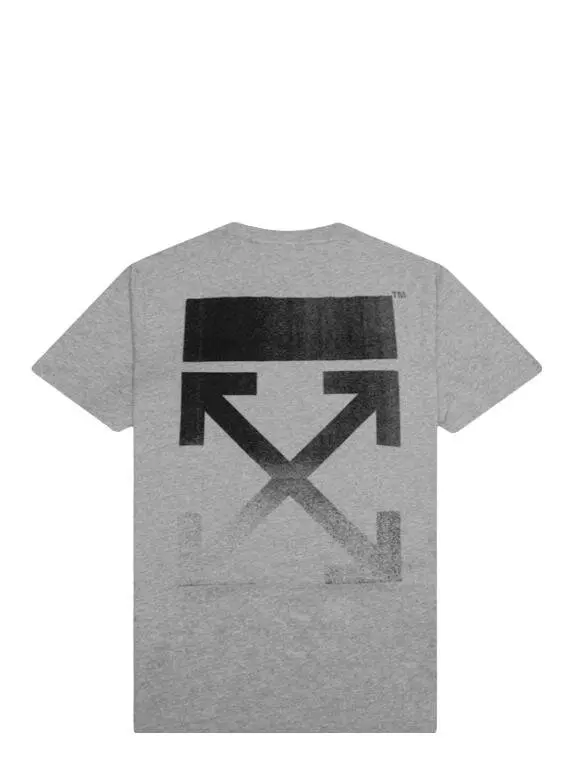 Off-White Slim Fit Degrade Arrows T-shirt - Grey/black