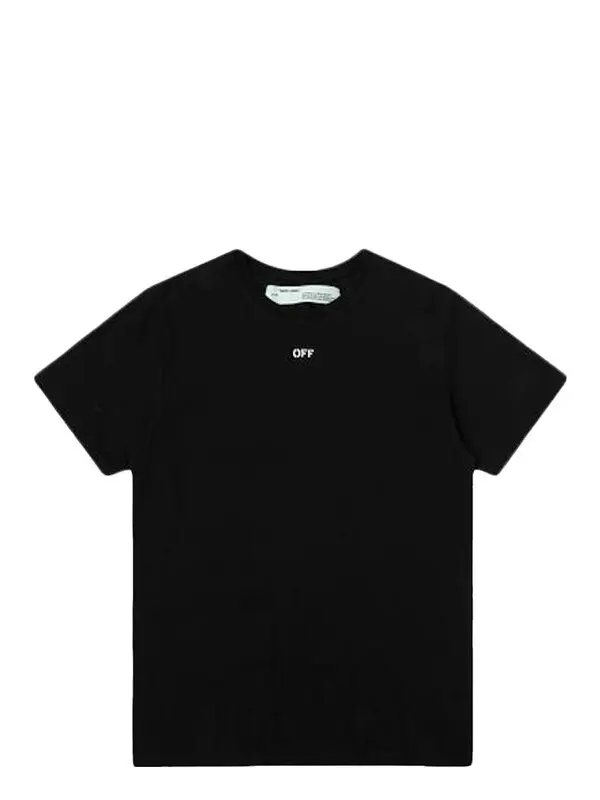 Off-White Slim Fit Diag Skulls T-shirt - Black