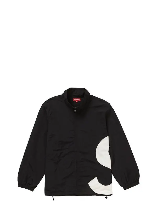 Supreme S Logo Track Jacket - Black