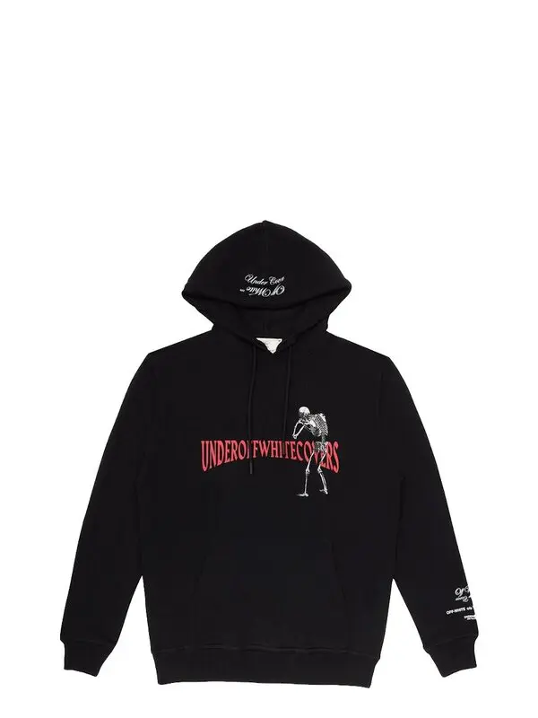 Off-White Undercover Skeleton Rvrs Hoodie - Black