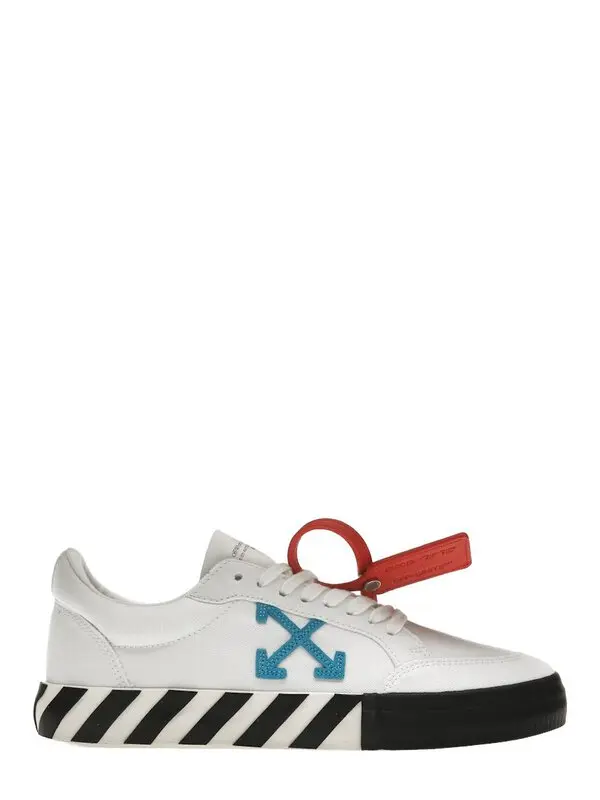 Off-White Off Vulcanized Low Top Sneakers - White