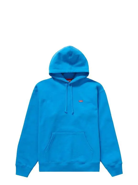 Supreme Small Box Hooded Sweatshirt - Bright Blue