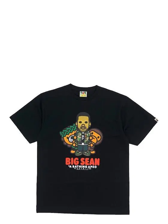 A BATHING APE Milo Big Sean Tee Shirt - Black