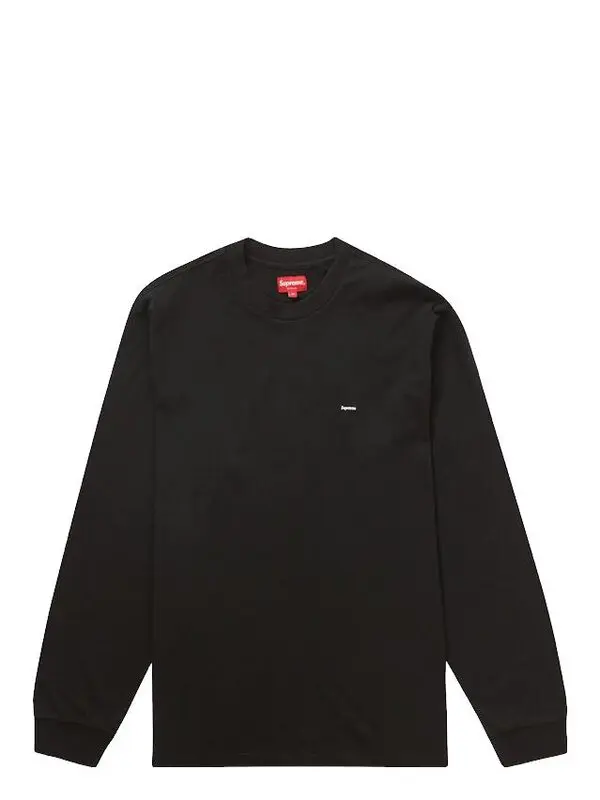 Supreme Small Box Long Sleeve Tee Shirt - Black
