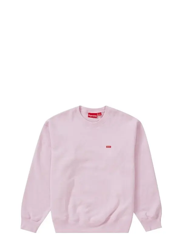 Supreme Small Box Crewneck Sweatshirt - Light Pink