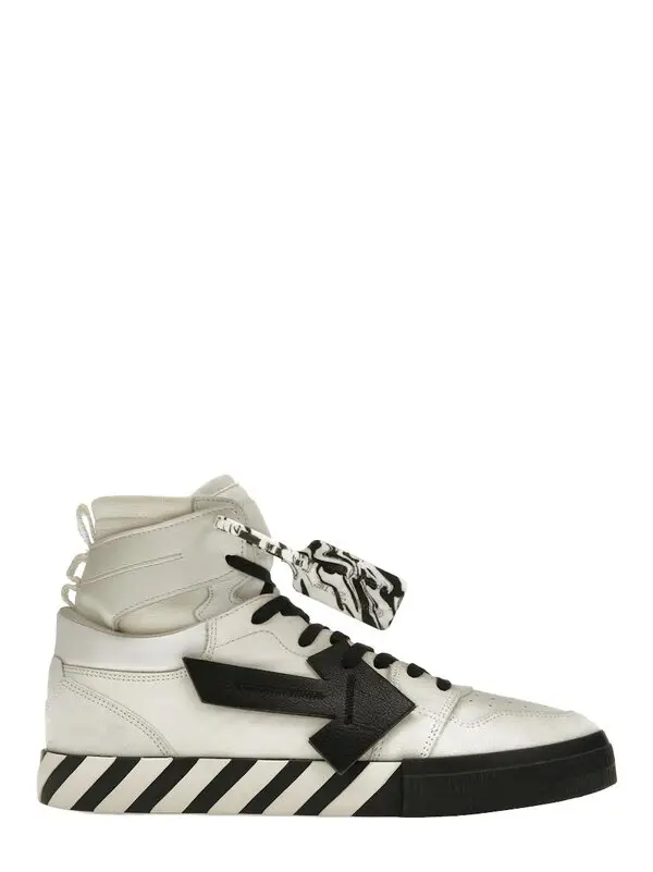 Off-White Vulcanized High-top Sneakers - White/black