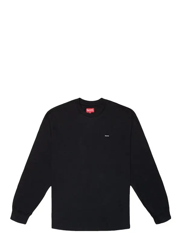 Supreme Small Box Long Sleeve Tee Shirt - Black
