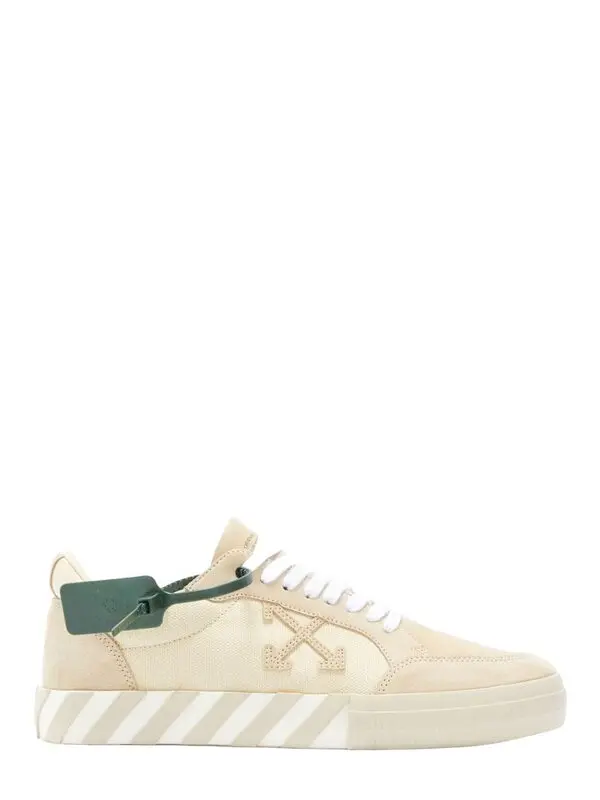Off-White Vulc Low Sneakers - Beige/white
