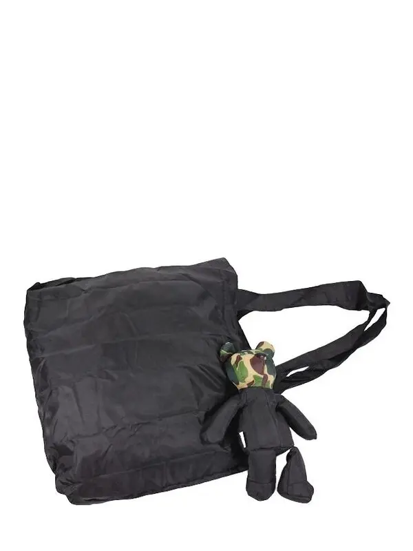 A BATHING APE Lucky Bag Teddy Tote - Black