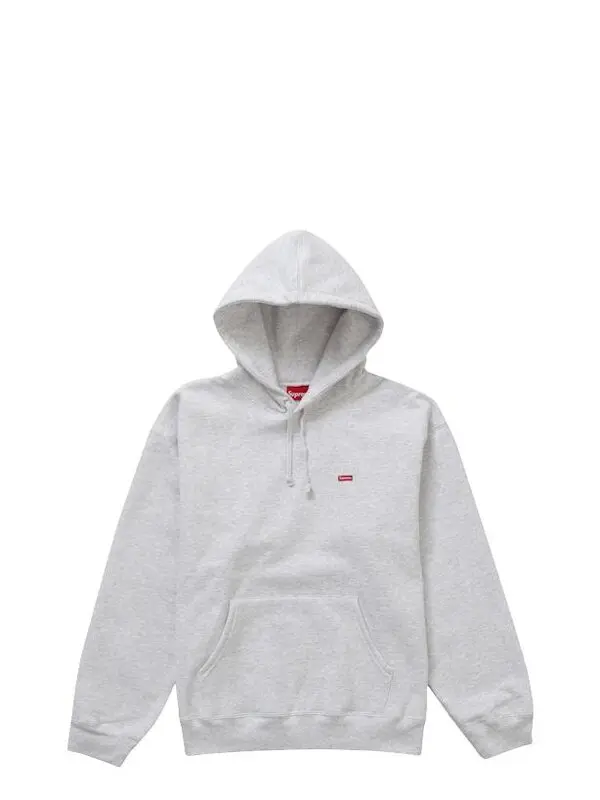 Supreme Small Box Hooded Sweatshirt - Ash Grey