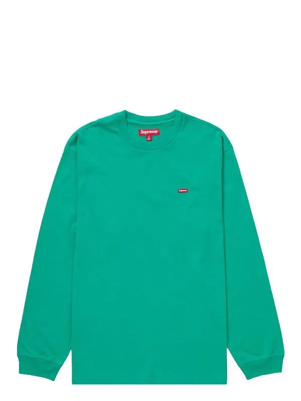Supreme Small Box Long Sleeve Tee Shirt - Green