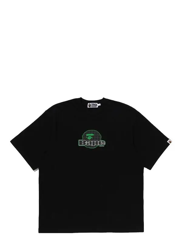 A BATHING APE Ape Head Relaxed Fit Tee Shirt - Black