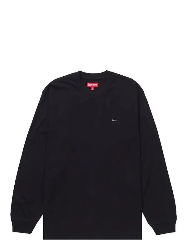 Supreme Small Box Long Sleeve Tee Shirt - Black