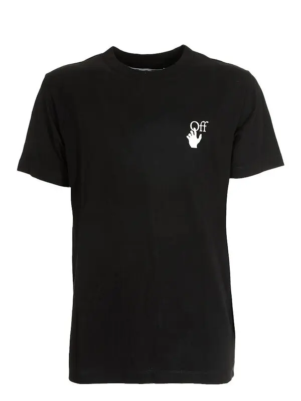 Off-White Slim Fit Cut Here Arrows T-shirt - Black