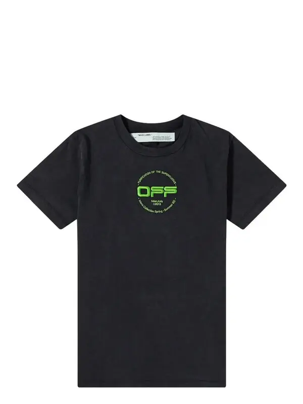 Off-White Slim Fit Hand T-shirt - Black