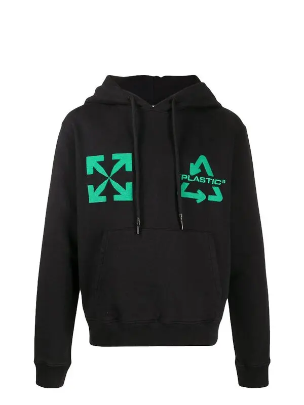 Off-White Universal Key Hoodie - Black/mint Green