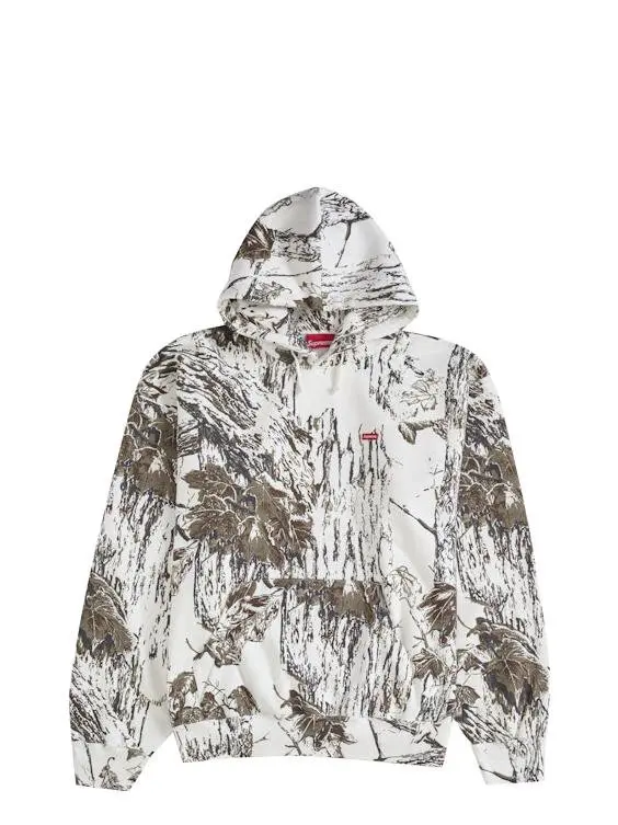 Supreme Small Box Hooded Sweatshirt - Snow Camo