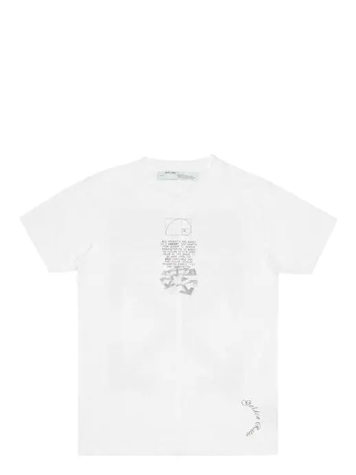 Off-White Off Slim Fit Dripping Arrows T-shirt - White/black