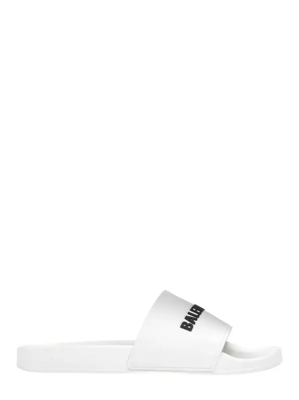 Balenciaga Pool Slide - White