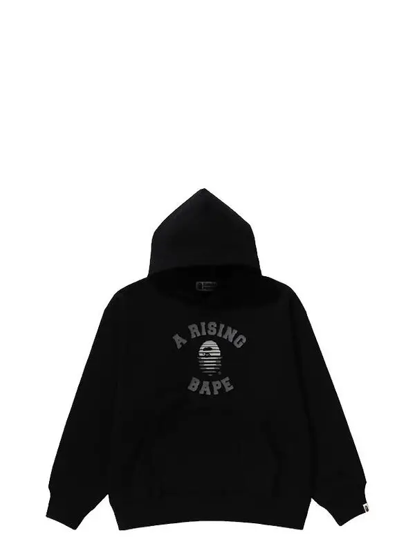 BAPE Rising Relaxed Fit Pullover Hoodie - Black