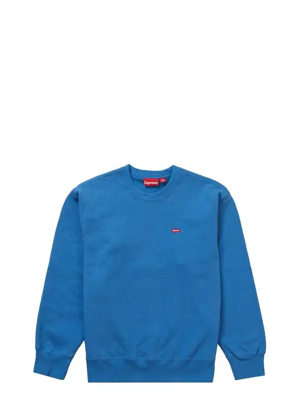 Supreme Small Box Crewneck Sweatshirt - Pale Royal