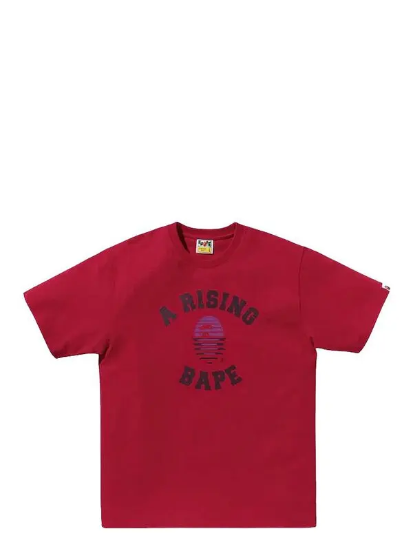 A BATHING APE A Rising Tee Shirt - Purple