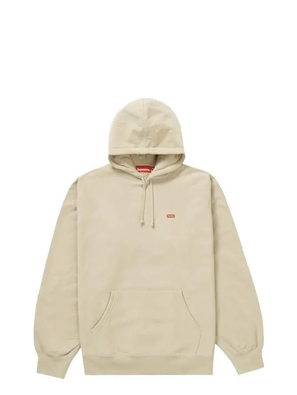 Supreme Small Box Hooded Sweatshirt - Taupe