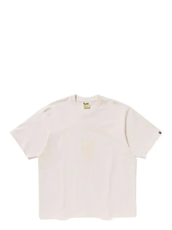 A BATHING APE Bathing Ape Relaxed Fit Tee - Ivory