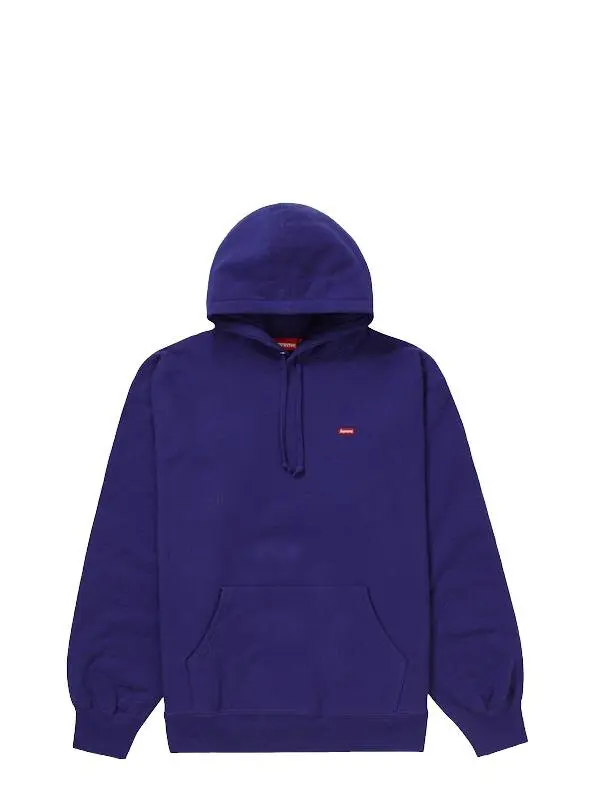 Supreme Small Box Hooded Sweatshirt - Dark Royal