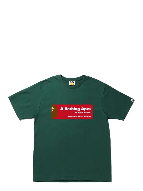 A BATHING APE Archive Graphic #7 Tee Shirt - Green