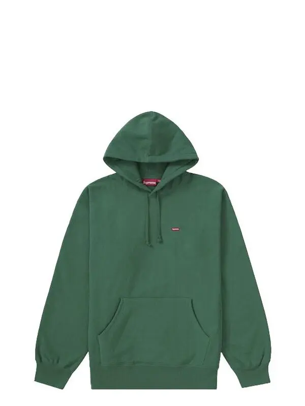 Supreme Small Box Hooded Sweatshirt - Light Pine