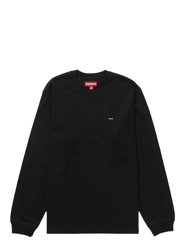 Supreme Small Box Long Sleeve Tee Shirt - Black
