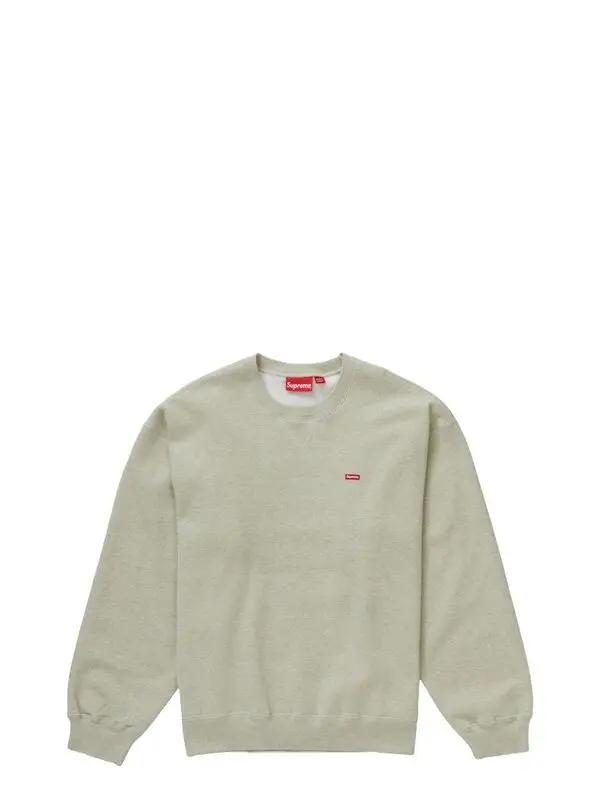 Supreme Small Box Crewneck Sweatshirt - Heather Mint