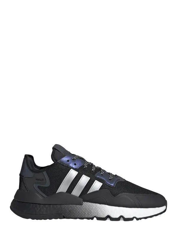 Adidas Nite Jogger Sneakers - Core Black/silver Metallic/cloud White