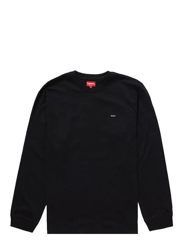 Supreme Small Box Long Sleeve Tee Shirt - Black