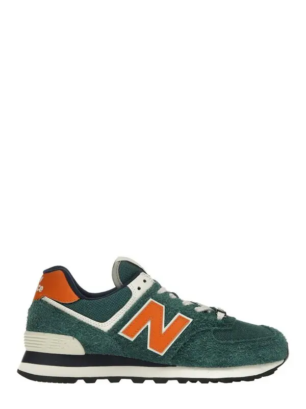 NEW BALANCE 574 Sneakers - Aqua Green/orange