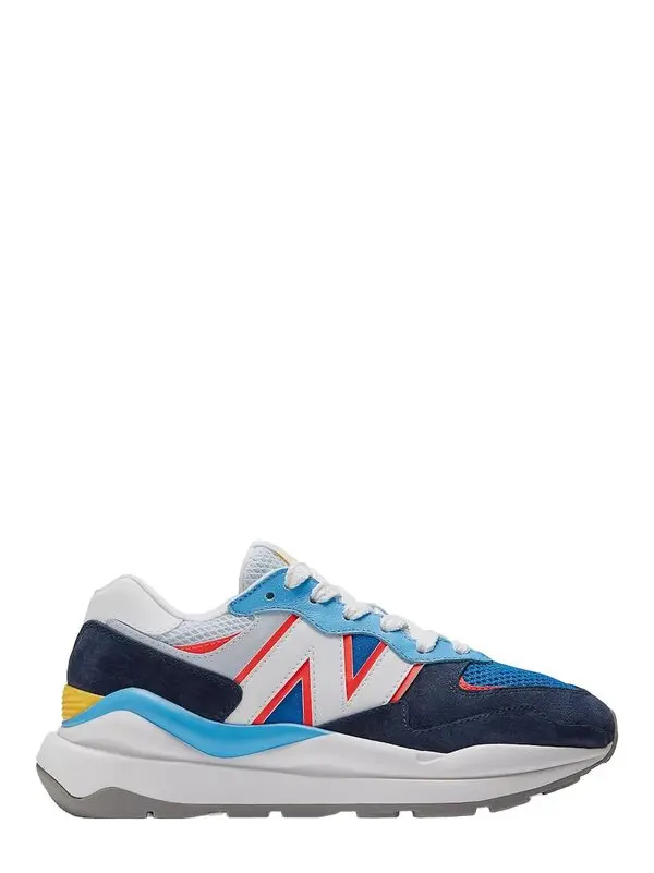 NEW BALANCE 57/40 Sneakers - Natural Indigo/electric Red/white