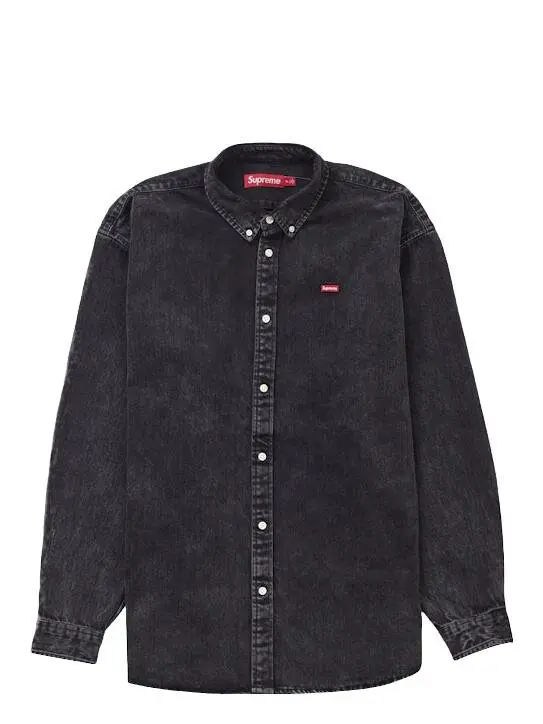 Supreme Small Box Shirt - Washed Black
