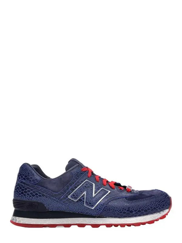 NEW BALANCE 574 Bait Cobra Commander Sneakers - Navy Blue/silver/red