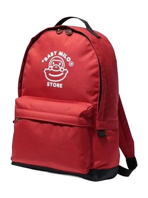 A BATHING APE Baby Milo Day Pack - Red