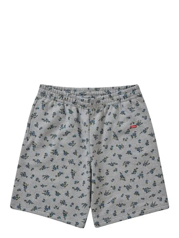 Supreme Small Box Sweatshort - Flowers