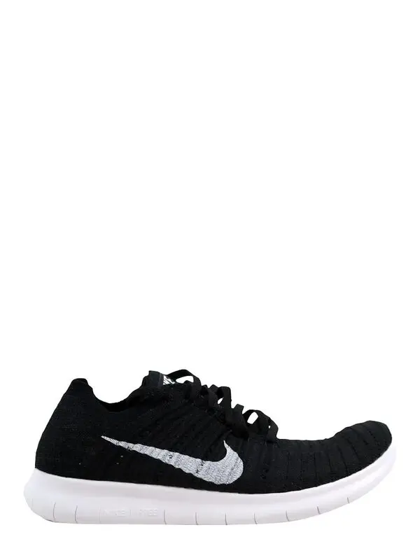Nike Free Run Flyknit Sneakers - Black/white