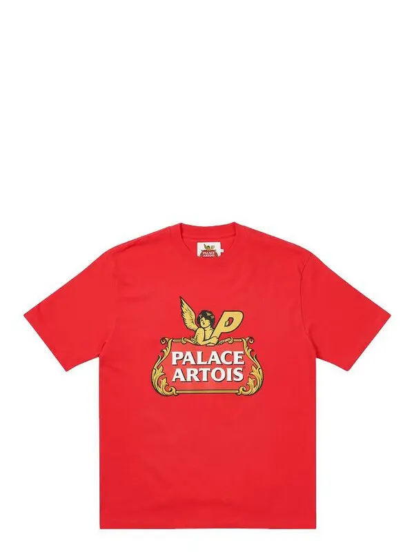 PALACE Stella Artois Cartouche T-shirt - Red