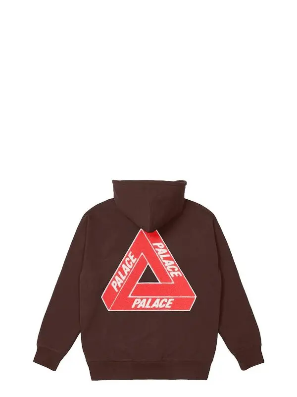 PALACE Trichenille Hood - Brown